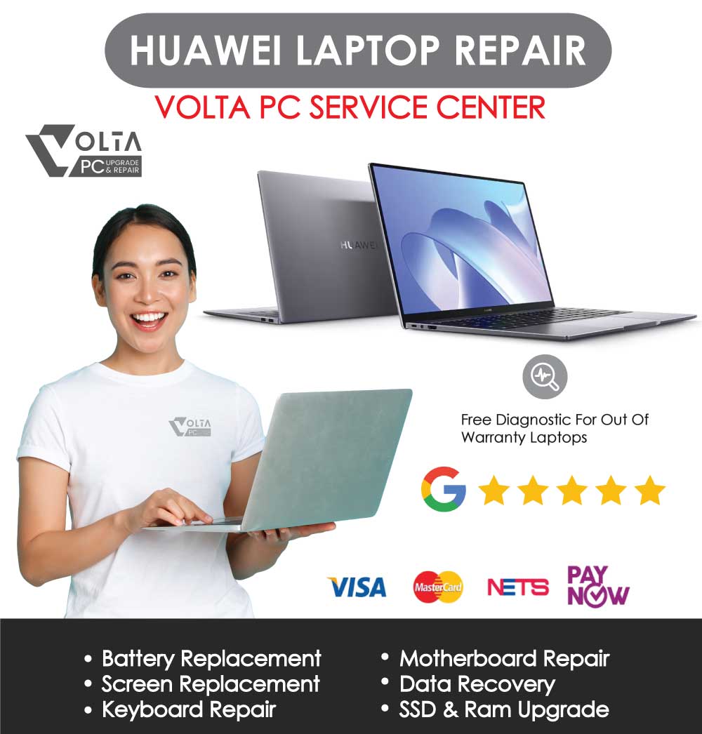 Huawei Laptop Repair Singapore ⭐ Expert MateBook Repair