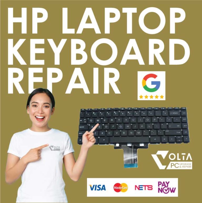 HP Laptop Keyboard Replacement Singapore ⭐ Fast Repair